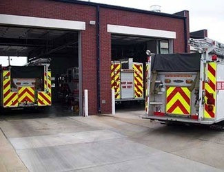 Diamond Grade Chevron Stripping - Dornbos Sign & Safety Inc.