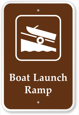 Boat Launch Ramp Sign | Dornbos Sign & Safety, Inc.