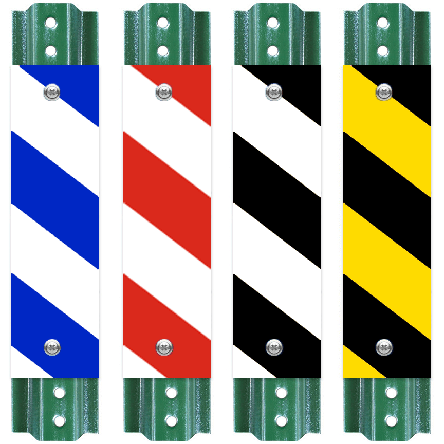 Sign Post Reflectors | Reflective Panels | Dornbos Sign & Safety, Inc.