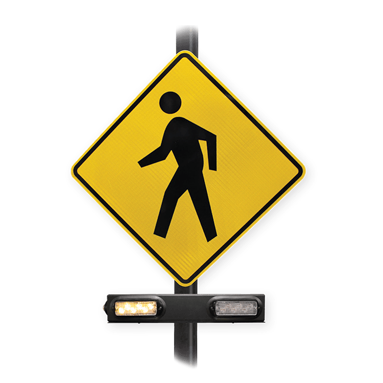 RRFB's - Rectangular Rapid Flashing Beacons - Dornbos Sign & Safety Inc.