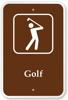 Golf Sign | Dornbos Sign & Safety, Inc.