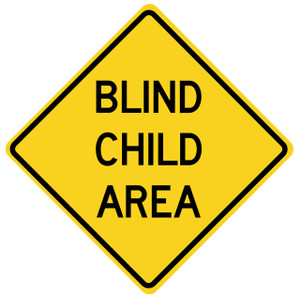 Deaf Child Area Sign