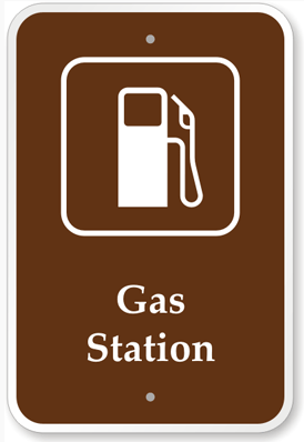 Fueling Station Sign | Dornbos Sign & Safety, Inc.
