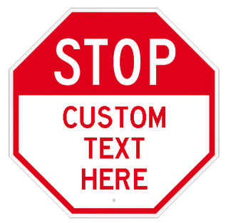 Custom Stop Sign | Dornbos Sign & Safety, Inc.