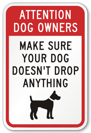 Pet Waste Signs by Dornbos Sign & Safety Inc.