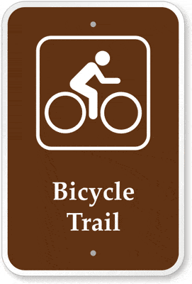 Hiking Trail Symbol | Park Signs for Sale