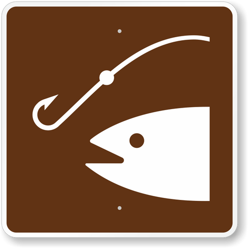 Fishing Area Sign | Dornbos Sign & Safety, Inc.