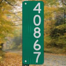 Improve Your Safety with 911 Reflective Address Signs - Dornbos Sign ...