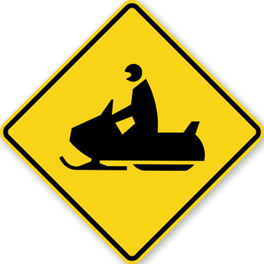 Snowmobile Sign | Snowmobile Crossing | Dornbos Sign and Safety