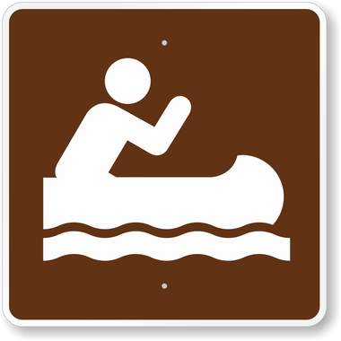 Canoe Symbol Sign | Dornbos Sign & Safety, Inc.