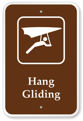 Hang Gliding Sign | Dornbos Sign & Safety, Inc.