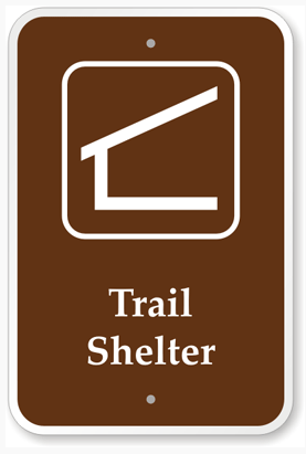 Trail Shelter Sign | Dornbos Sign & Safety, Inc.