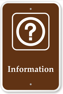 Info Center Sign | Dornbos Sign & Safety, Inc.