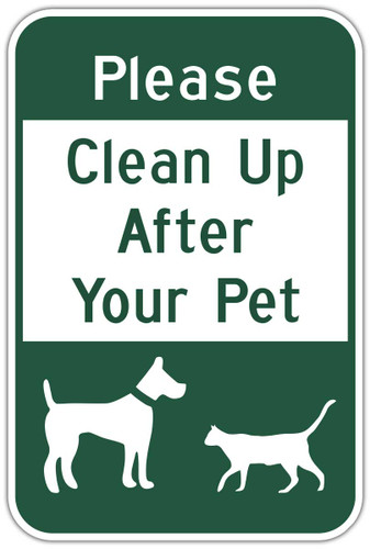 Pet Waste Signs by Dornbos Sign & Safety Inc.