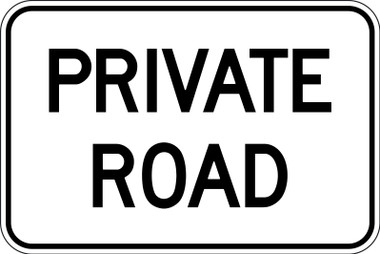 Private Drive Sign By Dornbos Sign & Safety Inc.