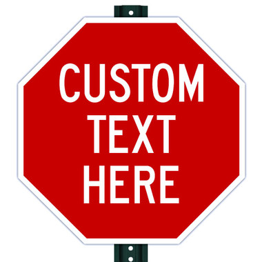 Custom Stop Sign | Dornbos Sign & Safety, Inc.
