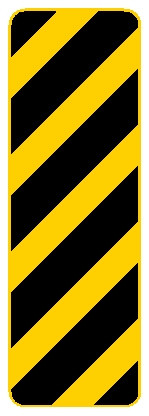 12" x 36" B/Y HIP OM3-R