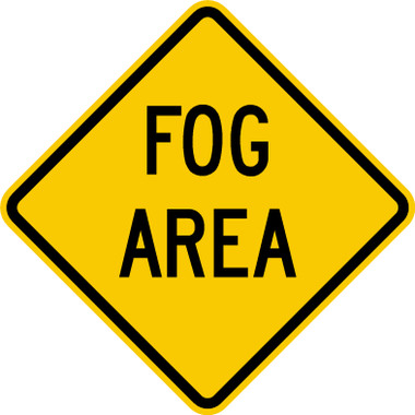 W8-22 FOG AREA