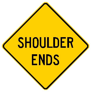 W8-25 SHOULDER ENDS