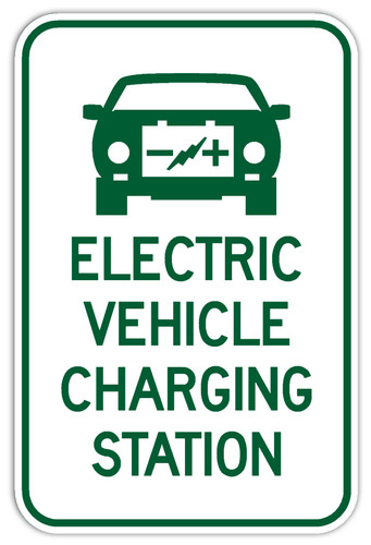 Electric Vehicle Charging Station Signs From Dornbos Sign & Safety