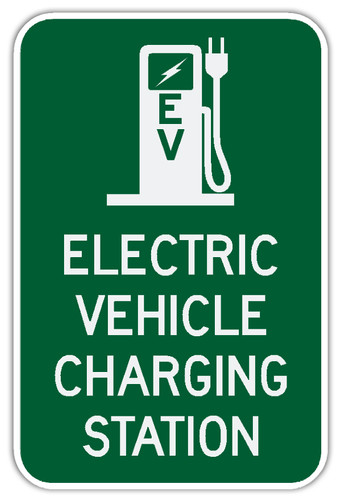 EV Charging Sign | Charging Station Sign | EV Signage