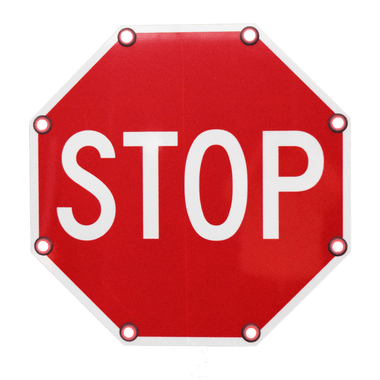 LED Stop Sign | Flashing LED Stop Sign | Dornbos Sign and Safety