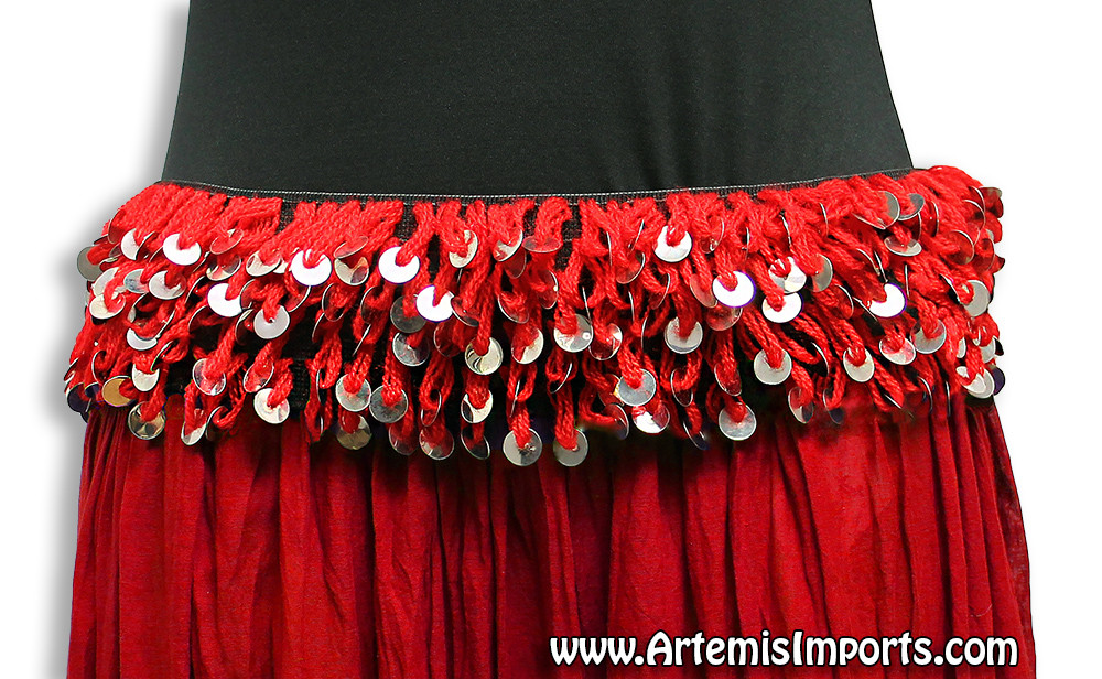 Belly Dance Hip Belt | Tribal Coin Belt | Belly Dancing Belts