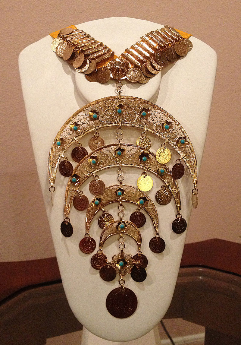 Belly Dance Felahy Necklace From Egypt - Folkloric - Artemis Imports ...
