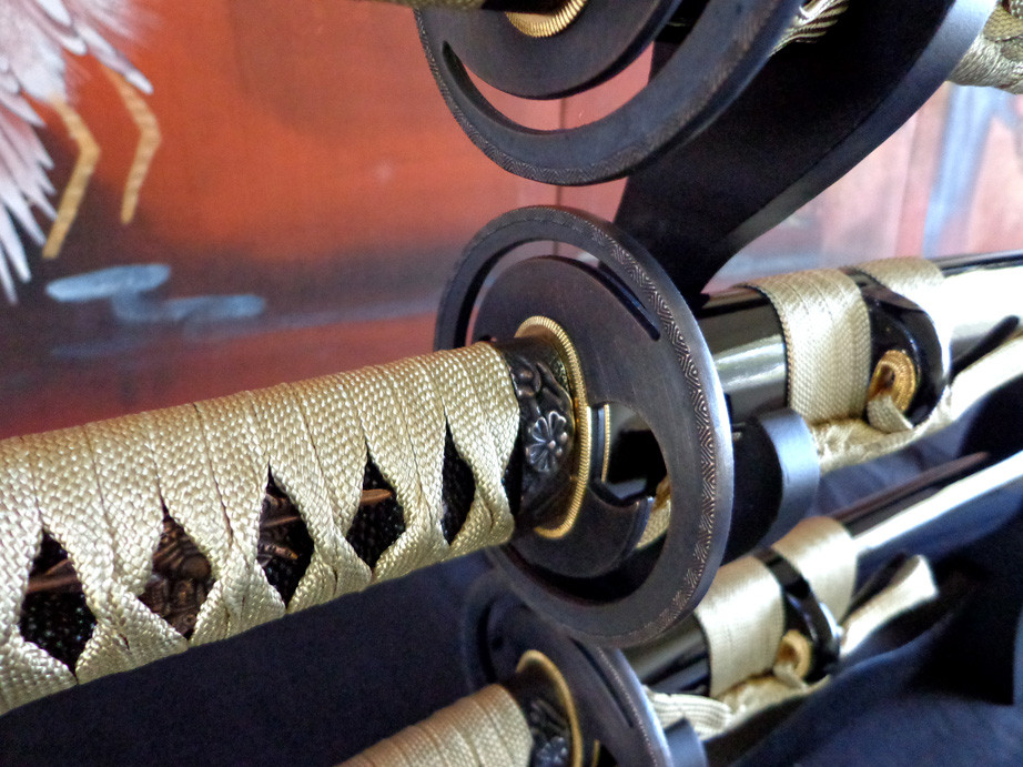 ZEN Bushido 1060CS Samurai Daisho Set(Katana / Wakizashi / Tanto ...