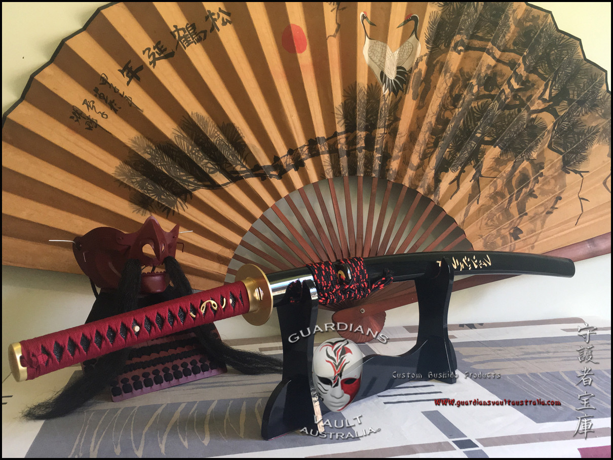 ZEN Bushido 1060CS Samurai Daisho Set(Katana / Wakizashi / Tanto ...