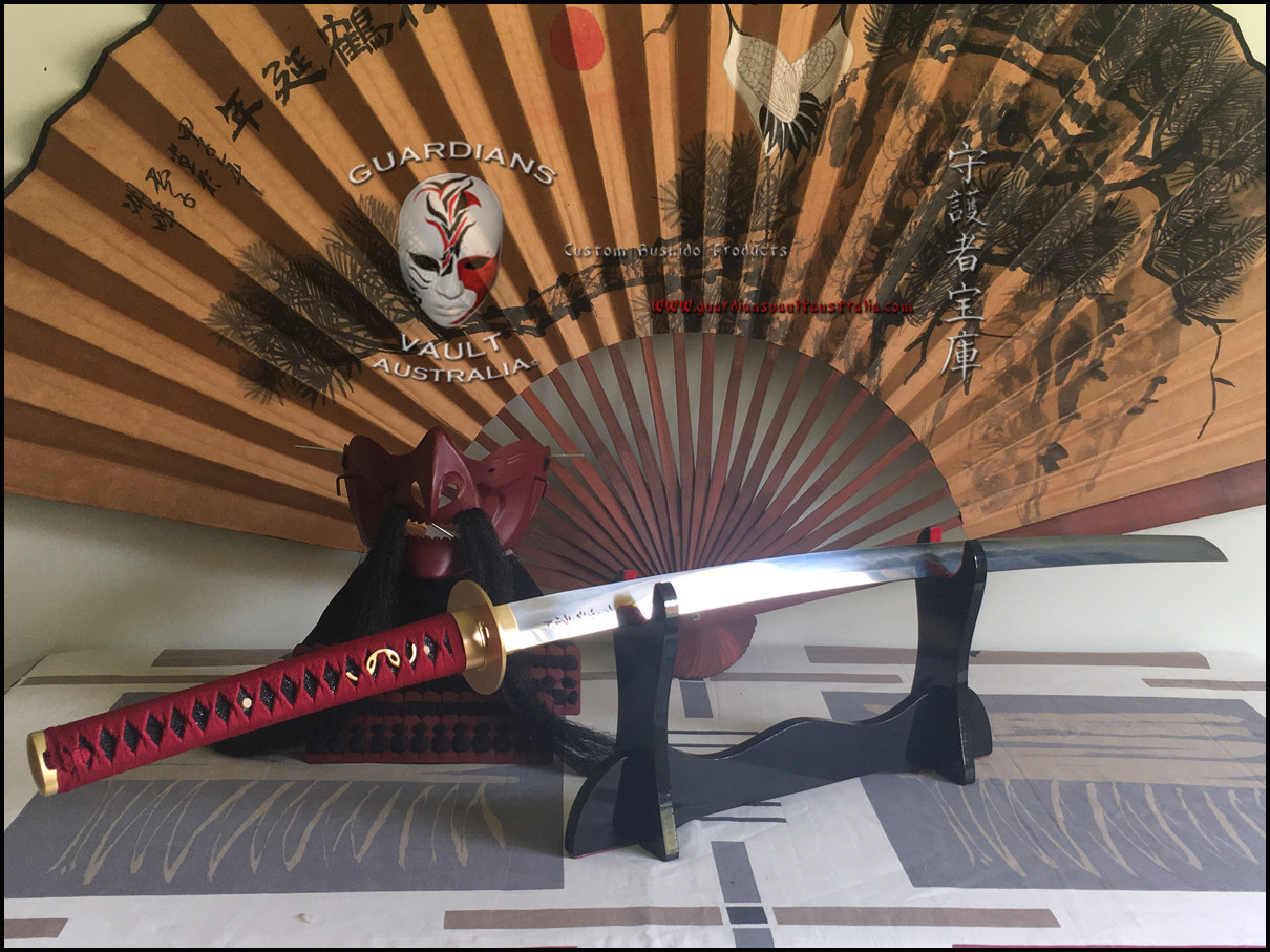 ZEN Bushido 1060CS Samurai Daisho Set(Katana / Wakizashi / Tanto ...