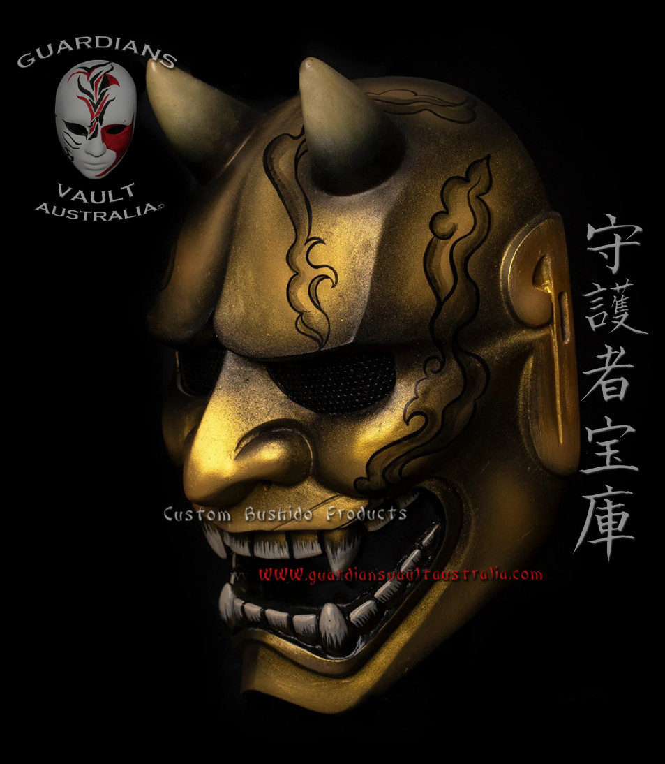 Goruden Oni Assassin - Japanese Hannya Oni Facemask - Guardians Vault ...
