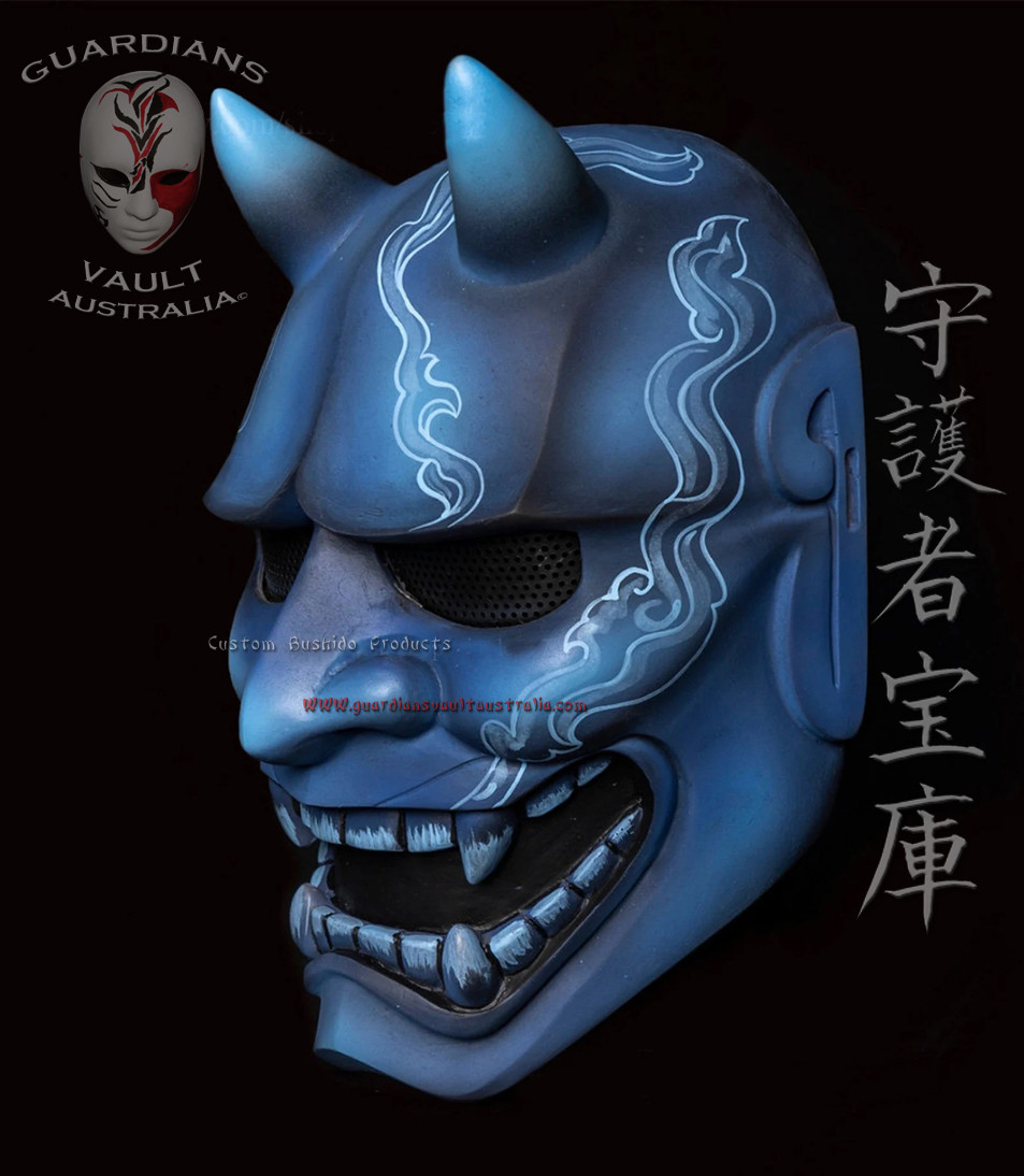 Yozora (Night Sky) Oni Assassin - Japanese Hannya Oni Facemask ...