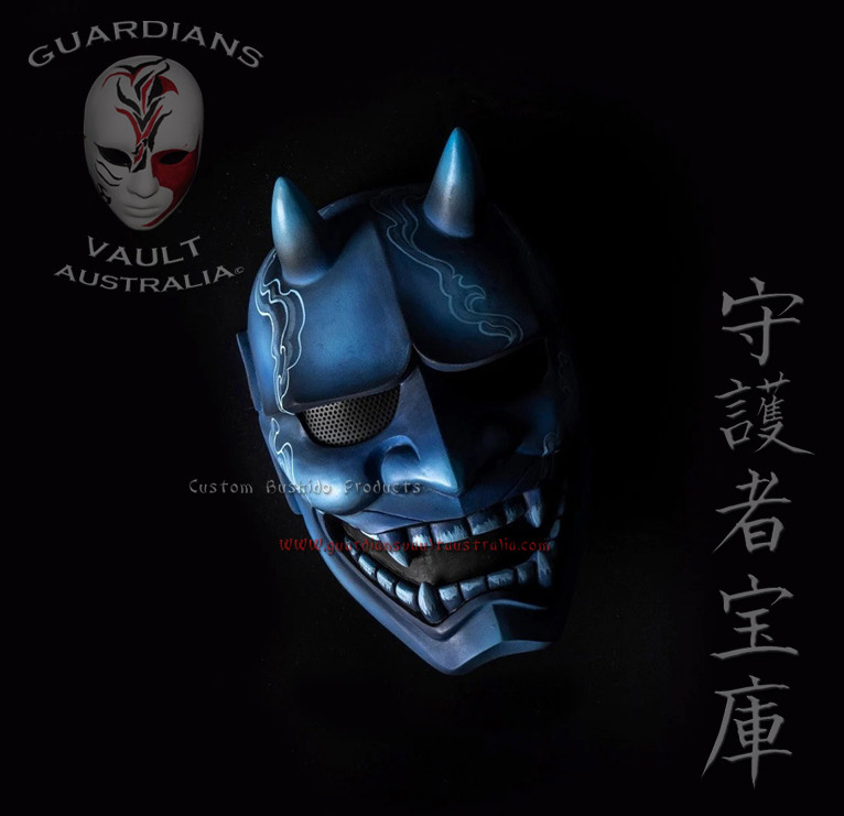 Yozora (Night Sky) Oni Assassin - Japanese Hannya Oni Facemask ...