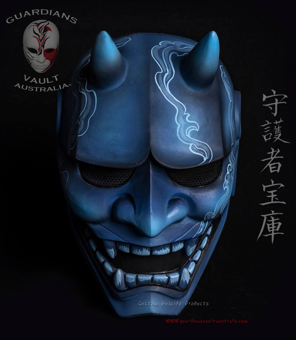 Yozora (Night Sky) Oni Assassin - Japanese Hannya Oni Facemask ...