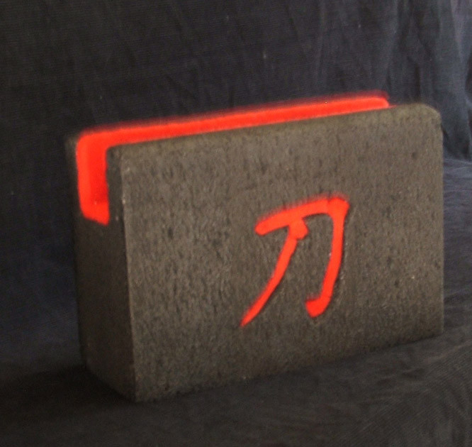 Hand-carved Custom Katana Stand - Guardians Vault Australia