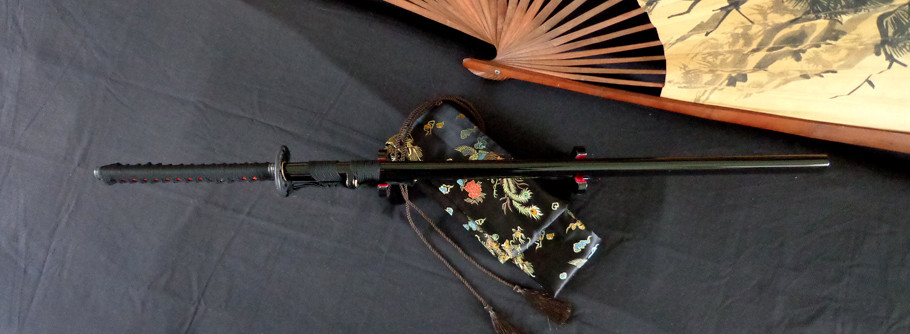 Ninja-to Chokuto /1075CS / Bamboo Theme Fittings - Guardians Vault ...