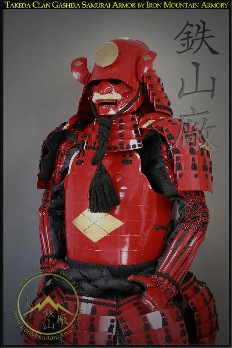 Takeda Clan Gashira Samurai Armor - Guardians Vault Australia