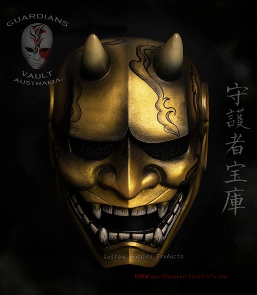 Goruden Oni Assassin - Japanese Hannya Oni Facemask - Guardians Vault ...