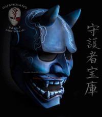 Yozora (Night Sky) Oni Assassin - Japanese Hannya Oni Facemask ...