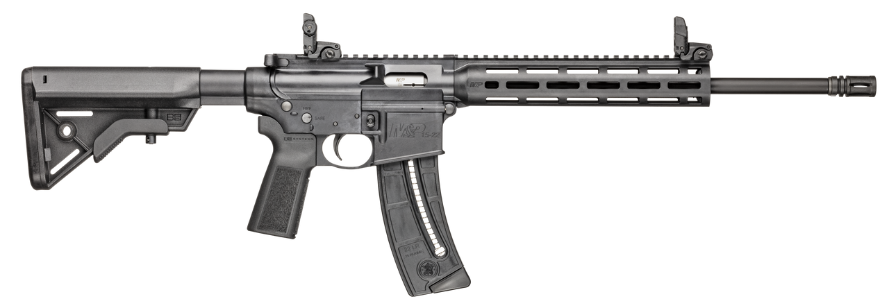 Image of M&P®15-22 SPORT WITH MBUS AND B5 GRIP AND STOCK