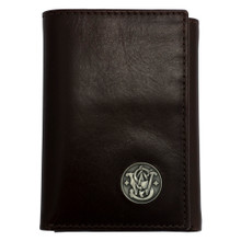 Smith & Wesson Front Tri-fold Wallet in Brown