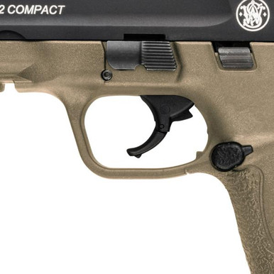 M&P®22 COMPACT CERAKOTE® FLAT DARK EARTH THREADED BARREL