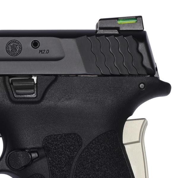 PERFORMANCE CENTER® M&P®9 SHIELD™ EZ® SILVER PORTED BARREL NO THUMB SAFETY