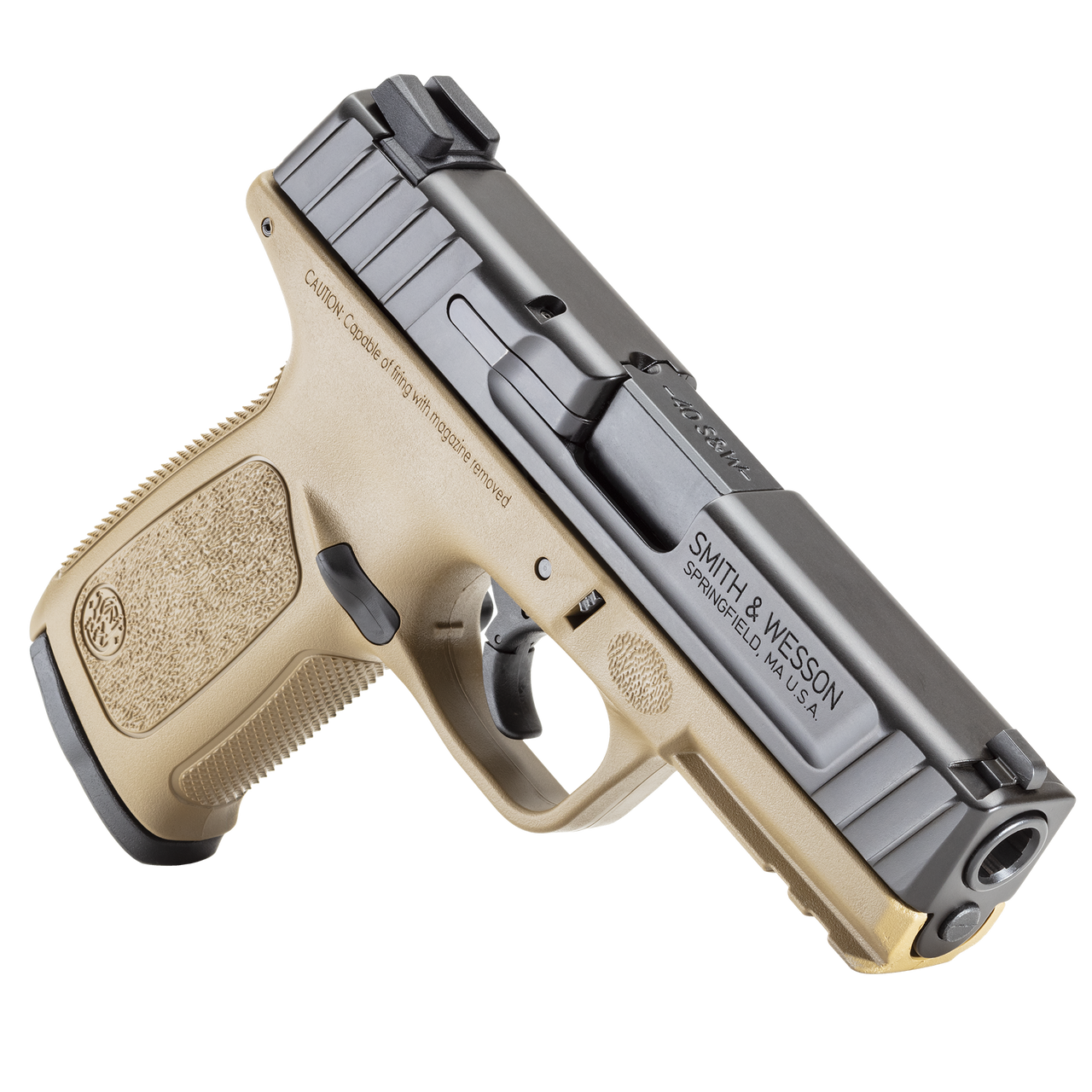 S&W SD40™ FLAT DARK EARTH FRAME FINISH