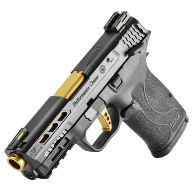 PERFORMANCE CENTER® M&P®9 SHIELD™ EZ® GOLD PORTED BARREL MANUAL THUMB SAFETY