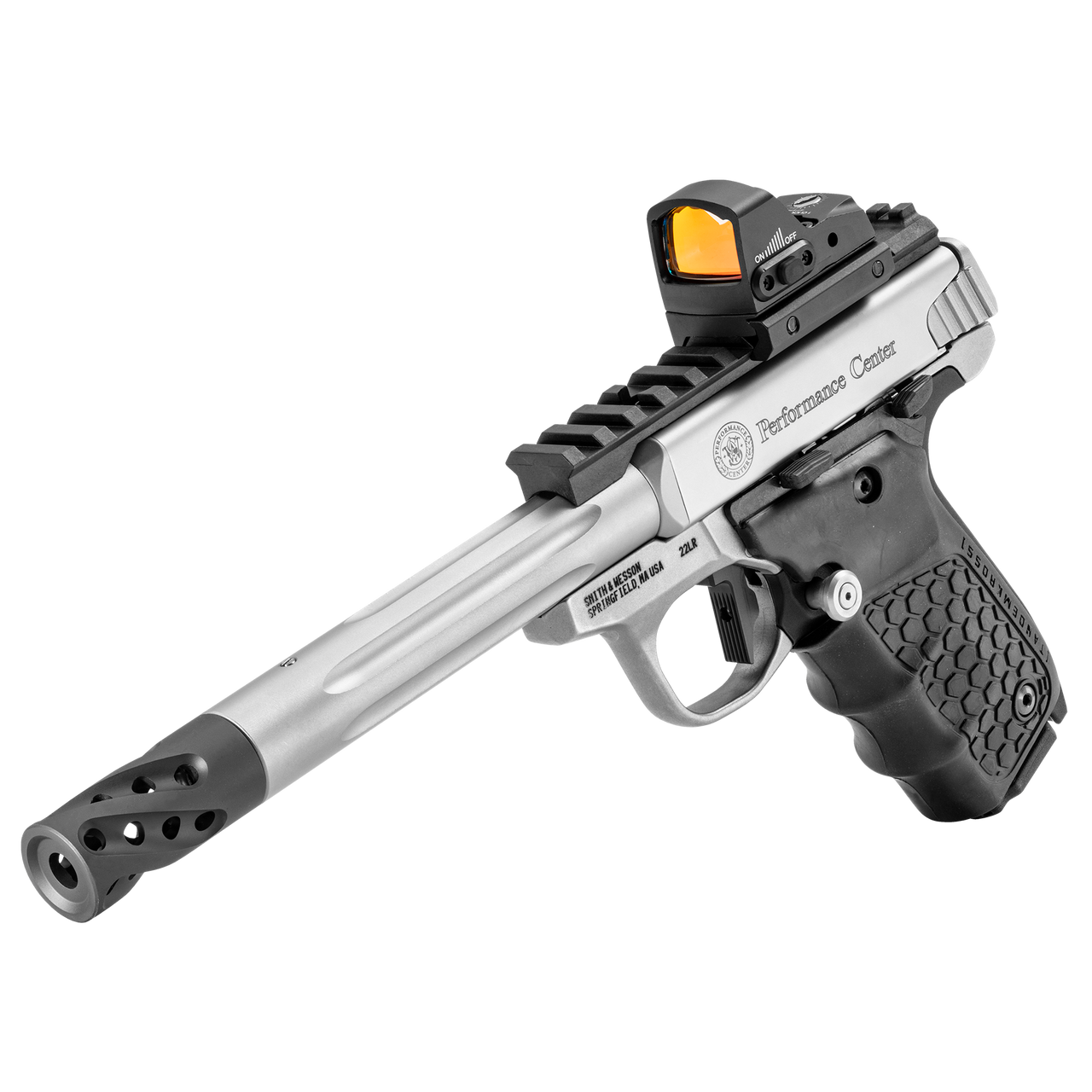 PERFORMANCE CENTER® SW22 VICTORY® TARGET MODEL 6" FLUTED BARREL RED DOT ...