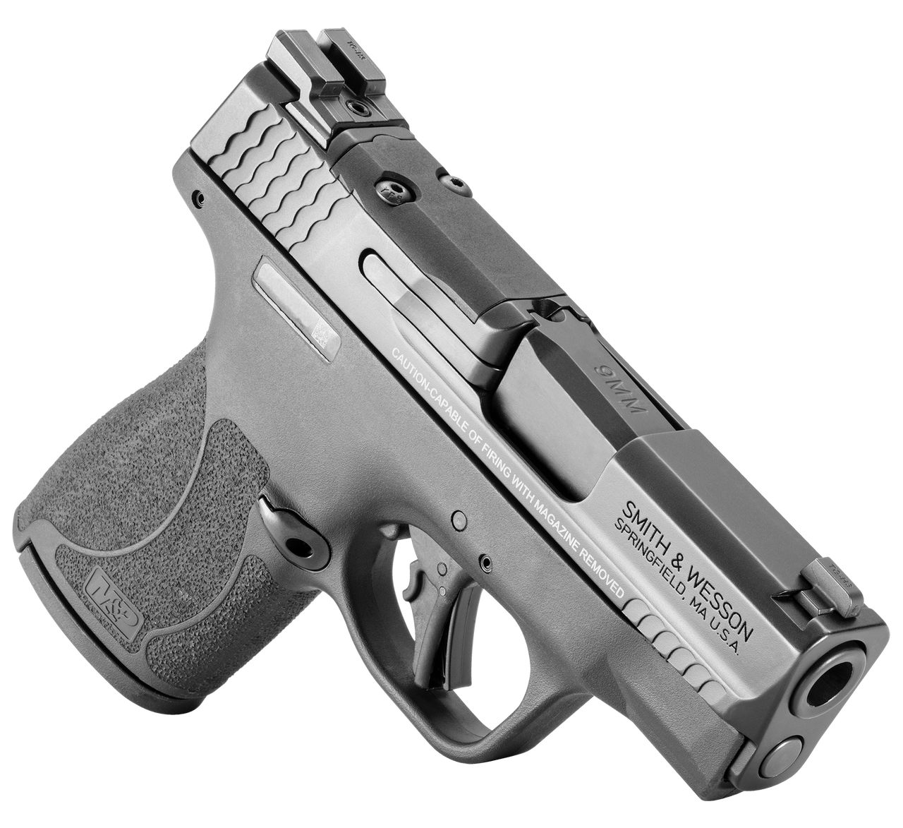 M&P®9 SHIELD PLUS OPTICS READY THUMB SAFETY 10+1 ROUND