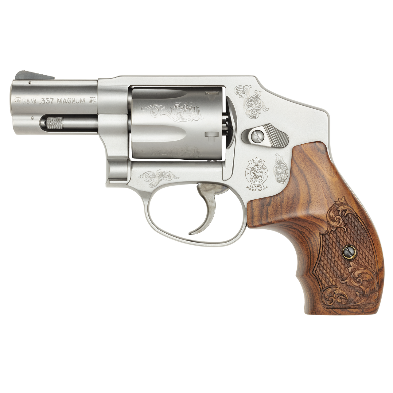 MODEL 640 REVOLVER ENGRAVED