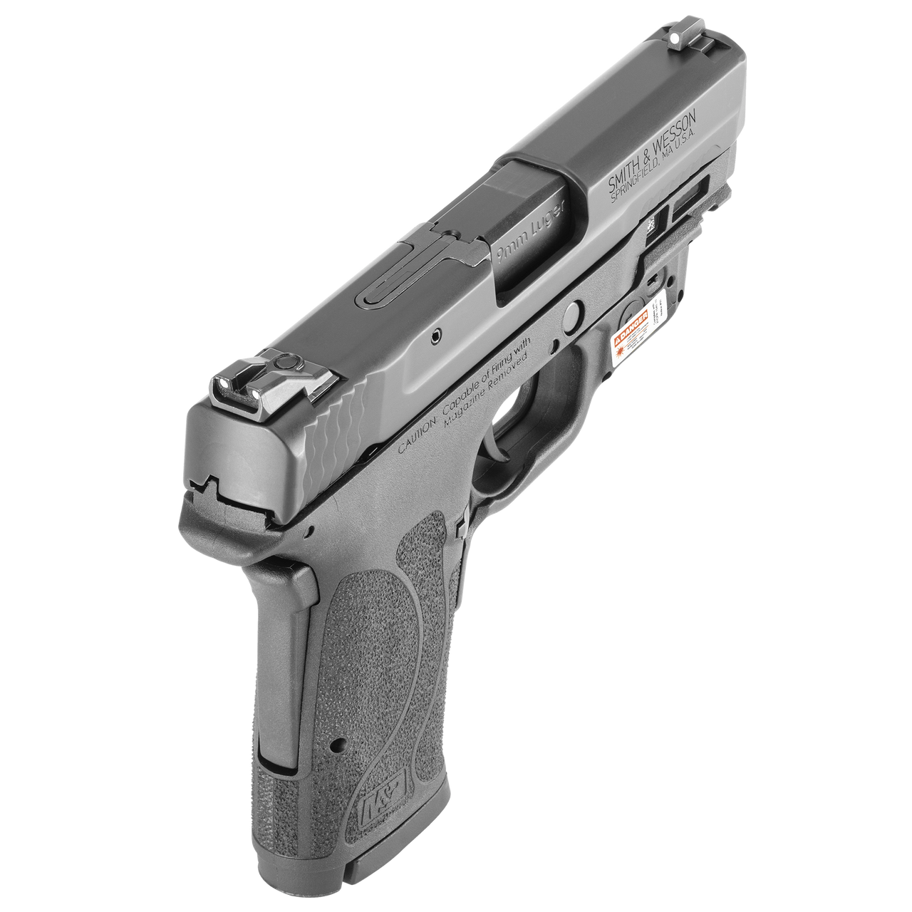 M&P®9 SHIELD™ EZ® NO THUMB SAFETY CRIMSON TRACE® RED LASERGUARD